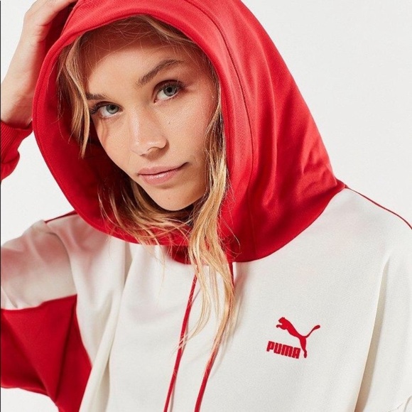 Puma | Tops | Puma Colorblock Oversized Hoodie | Poshmark